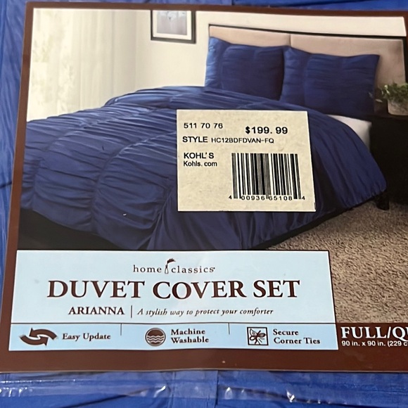 Home Classics | Bedding | Homeclassics Royal Blue Fullqueen Duvet Cover ...